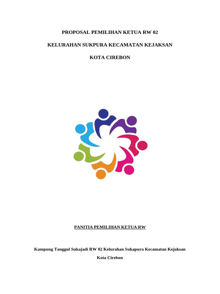 Pemilihan Ketua RW 02 Sukapura 2025 | PDF