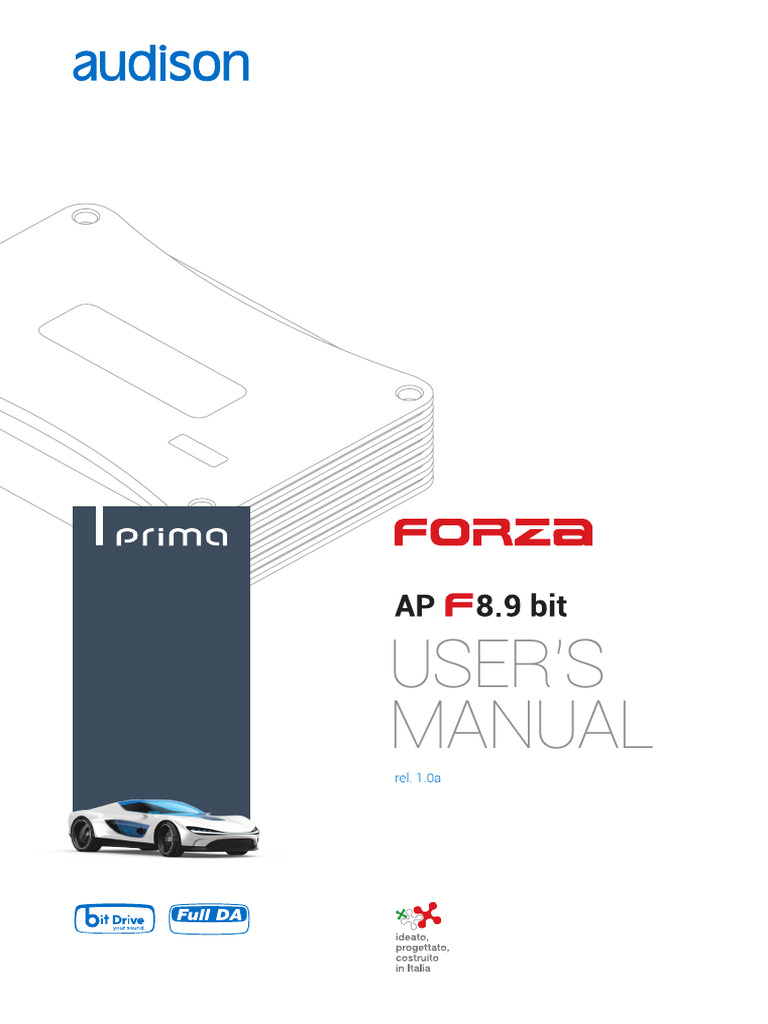 Esec_User's manual_AP F8.9 bit_rev1.0a | PDF | Loudspeaker | Electronics
