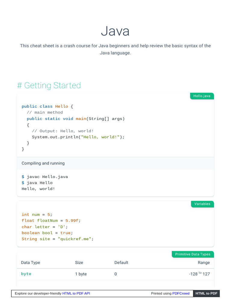 Java Essentials for Selenium Test Automation | PDF | Trigonometric ...