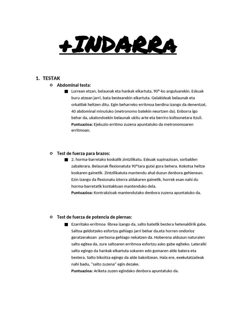 INDARRA | PDF