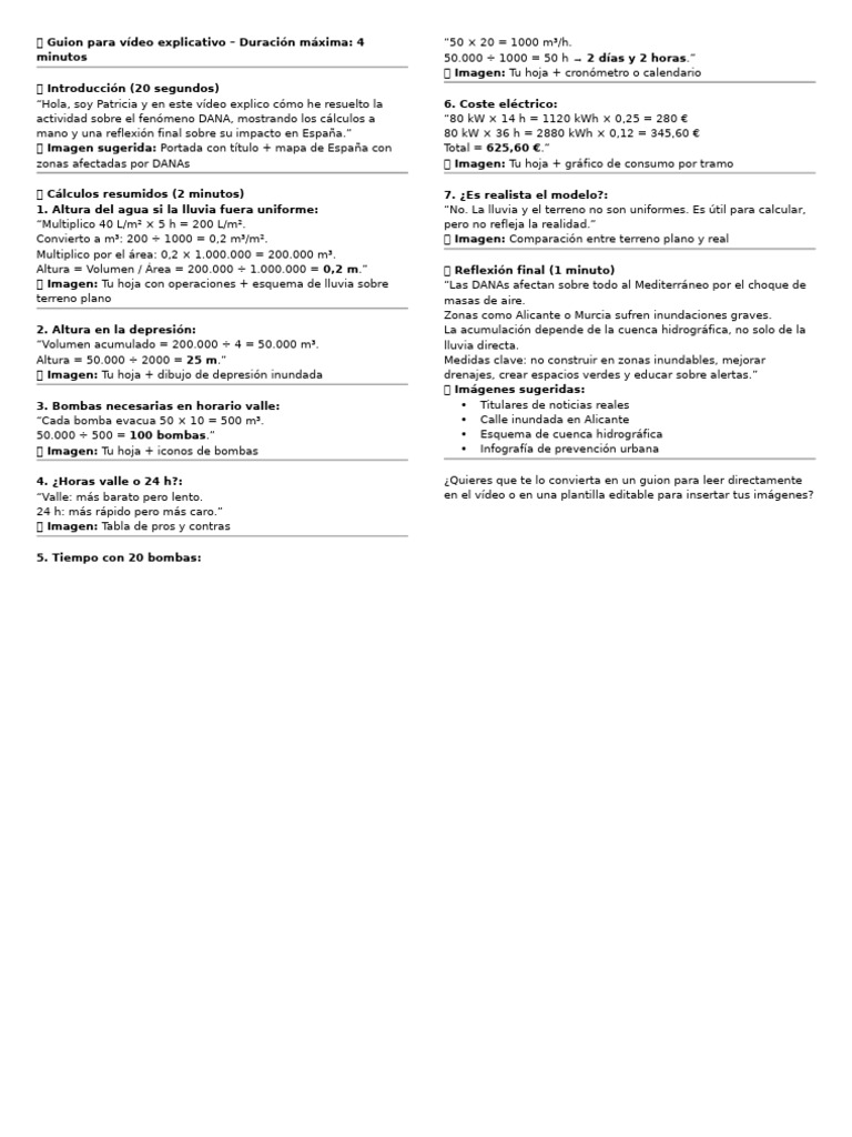 ? Guion para Vídeo Explicativo-Avtividad Ud2 | PDF