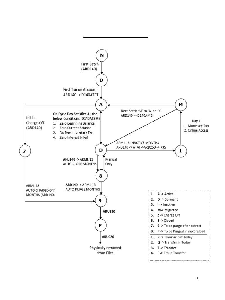 Account Status Processing Overview | PDF