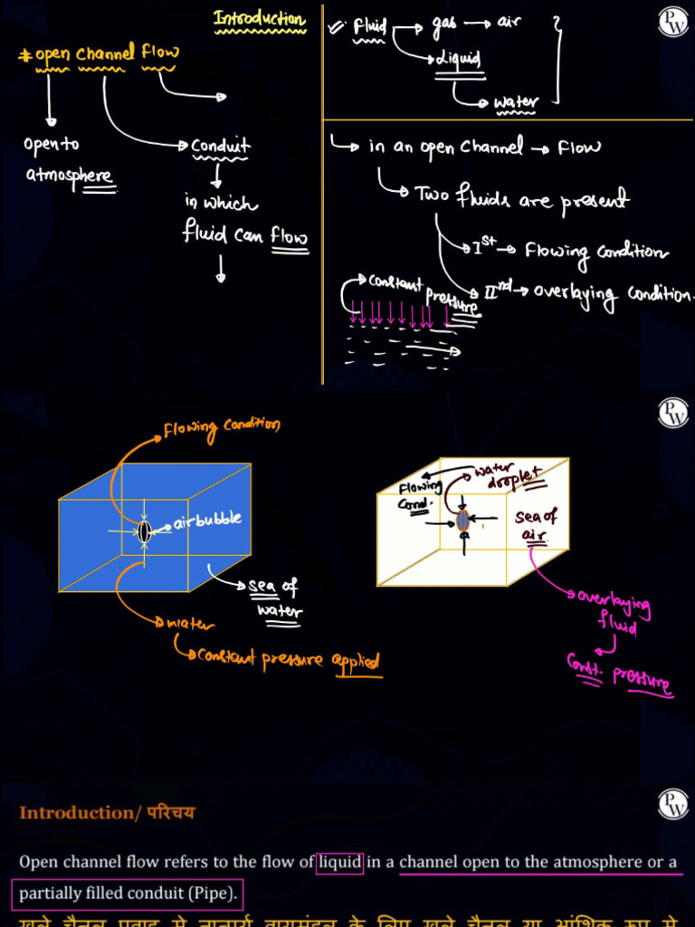 Open Channel Flow | PDF