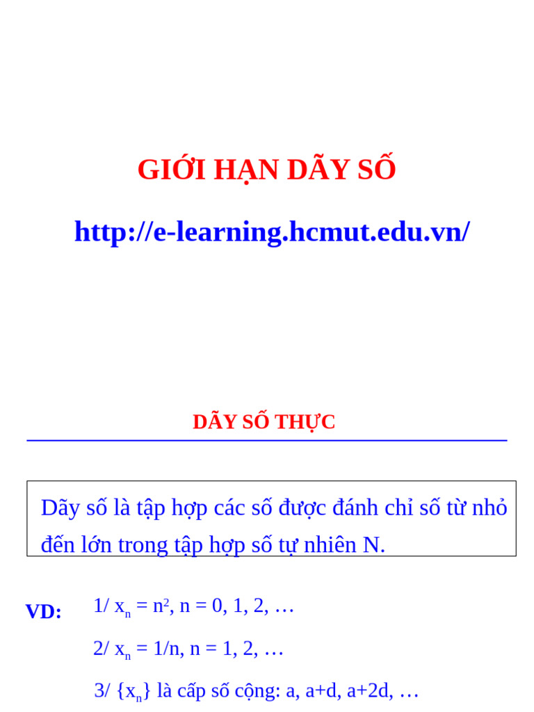Bai1 Gioi Han Day So | PDF