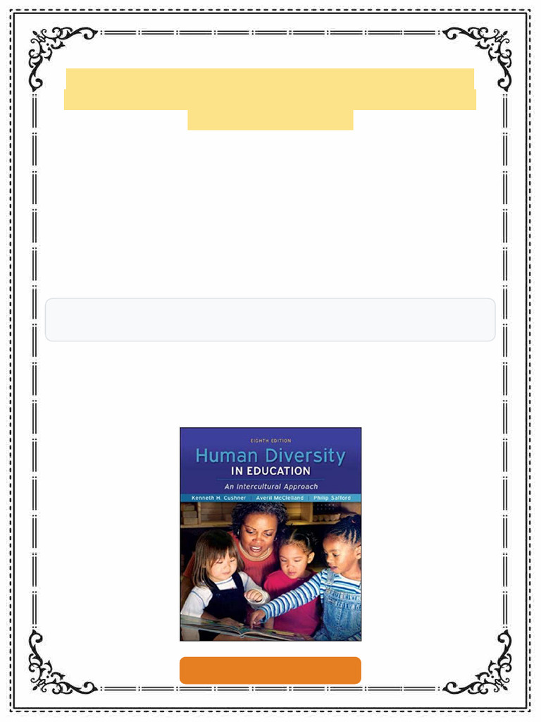 (eBook PDF) Human Diversity in Education 8th Edition by Kenneth H ...