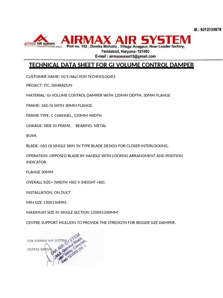 Tds For Gi VCD 1616g | PDF
