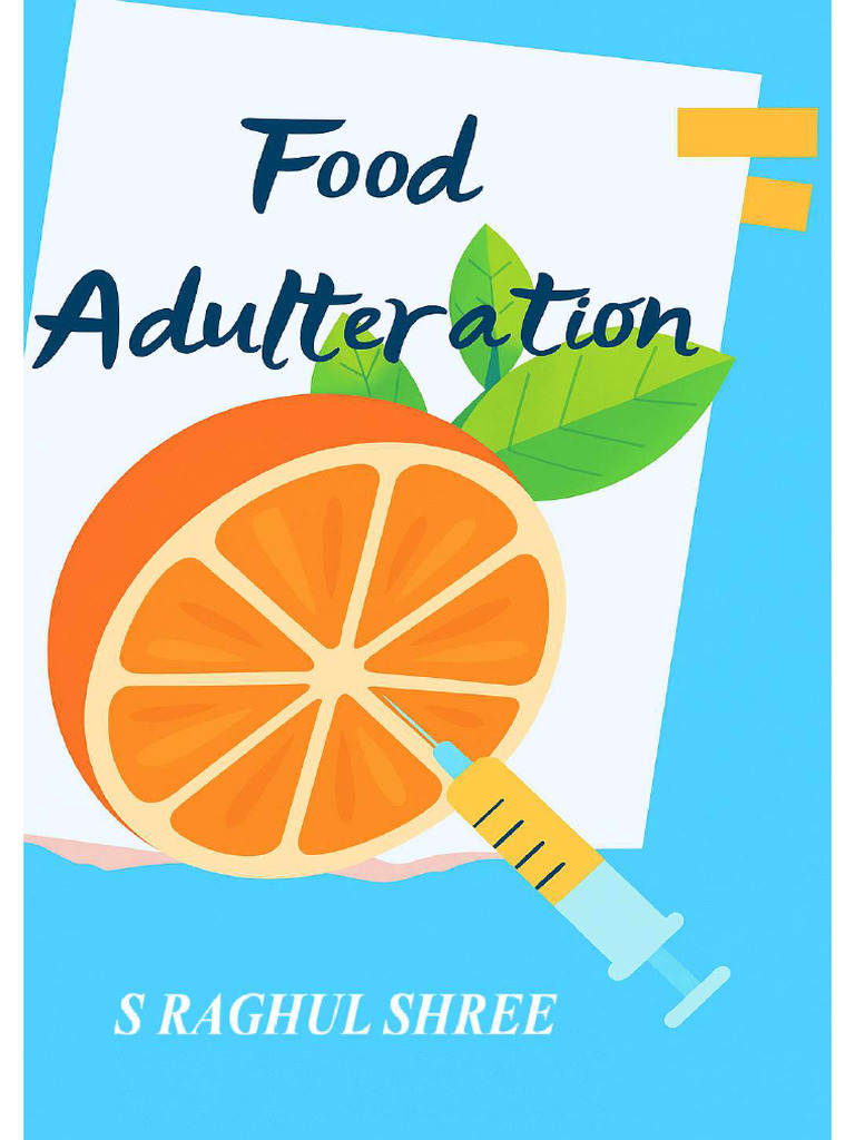 Detecting Food Adulterants: Methods & Risks | PDF | Chili Pepper | Oil