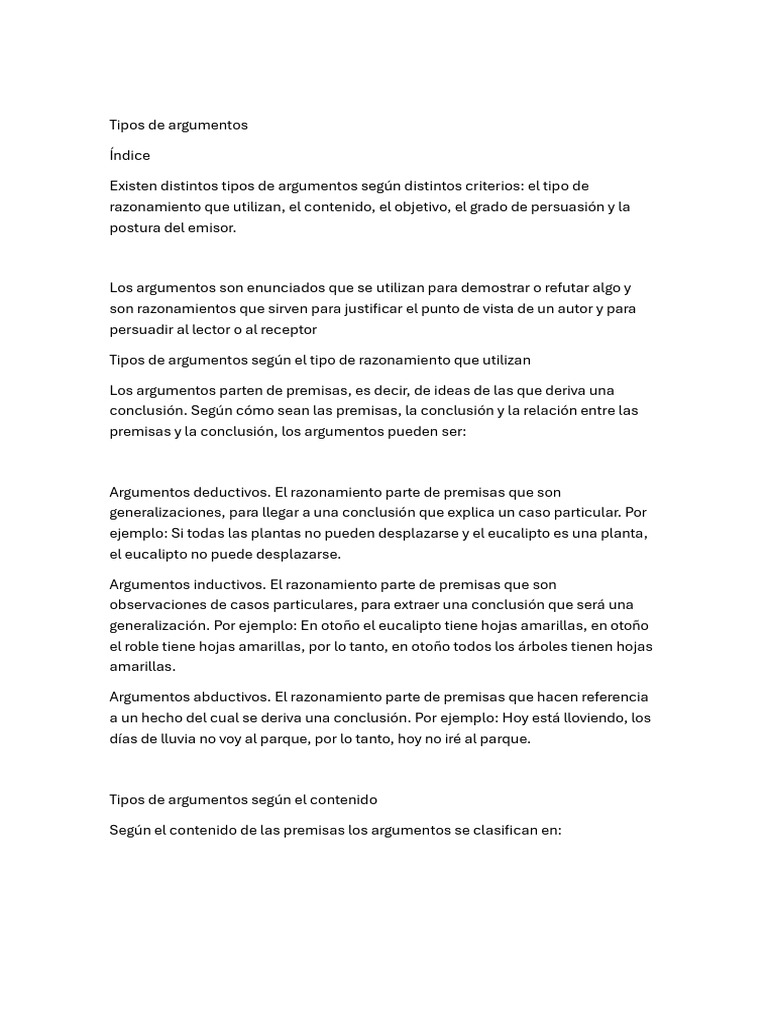 Argumentos y Contra Argumentos | PDF | Razón | Argumento