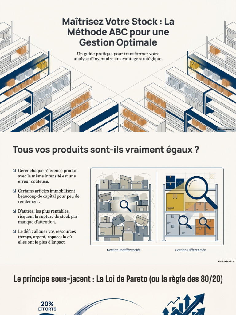 Inventaire ABC Stratégie d Optimisation (1) | PDF