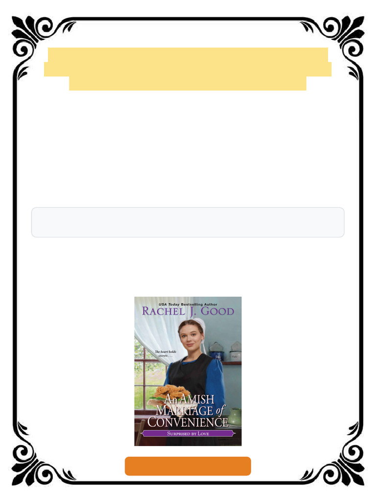 An Amish Marriage of Convenience (Surprised by Love Book 4) 1st Edition ...