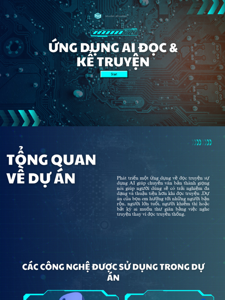 Green Blue Modern Future Technology Presentation | PDF