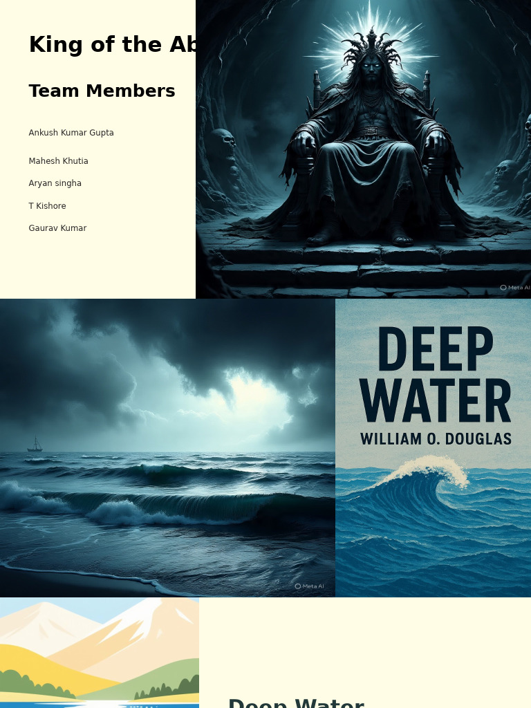 Deep Water[1] | PDF | Fear | Emotions