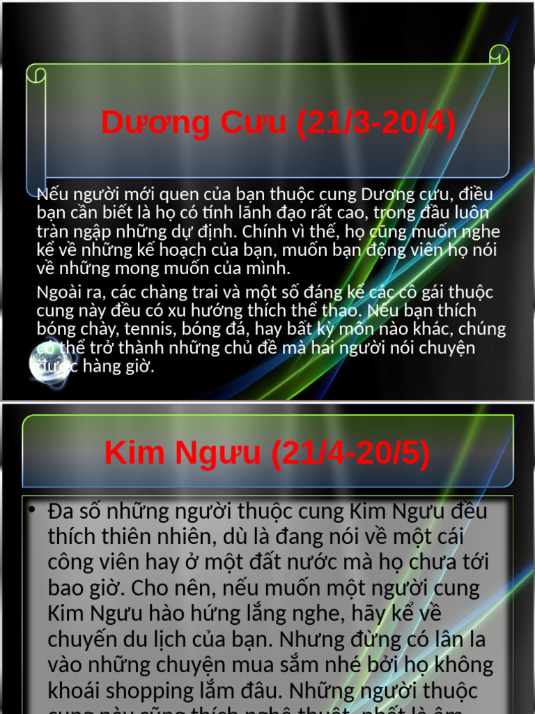 Tu VI TAY | PDF