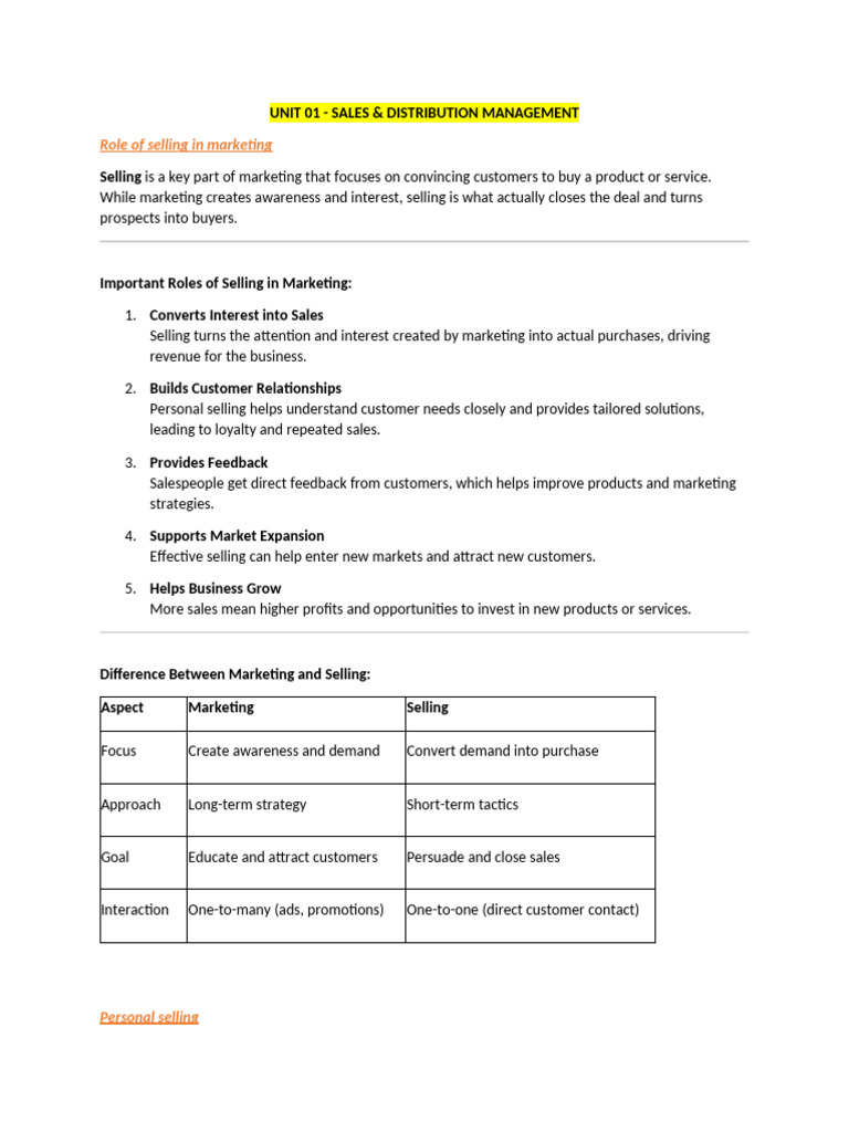 BMB MK 03 | PDF | Sales | Forecasting