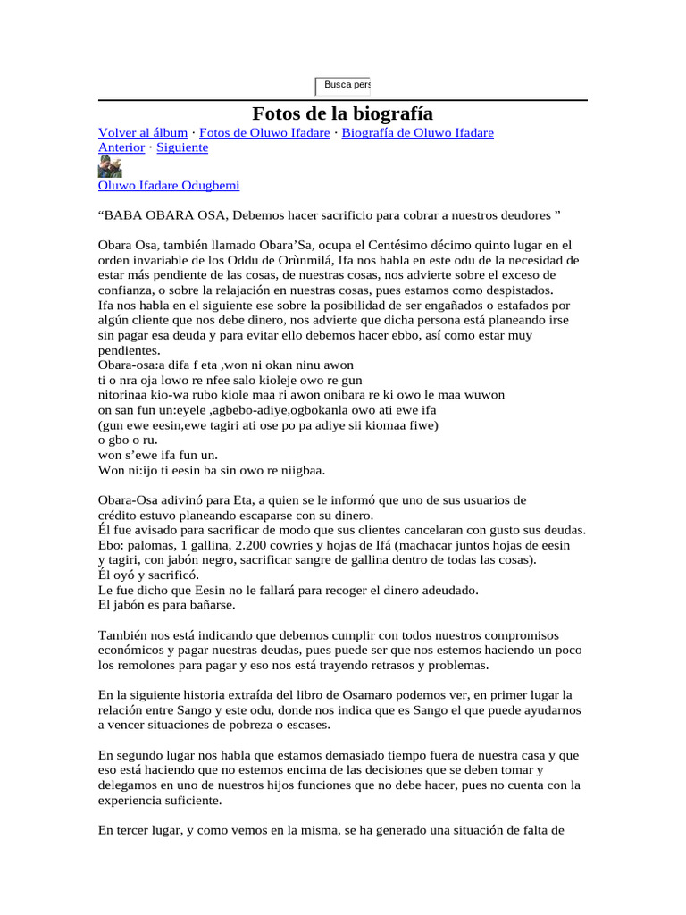 Obara Osa | PDF