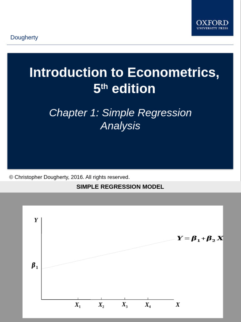 Simple Linear Regression 1 (1) | PDF | Regression Analysis | Errors And ...