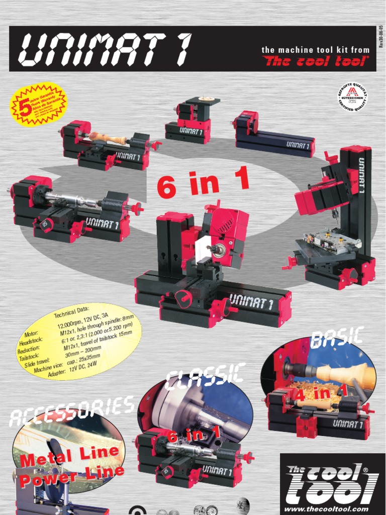 Unimat | PDF | Industries | Woodworking