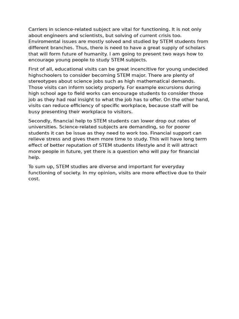 Carriers in Science | PDF