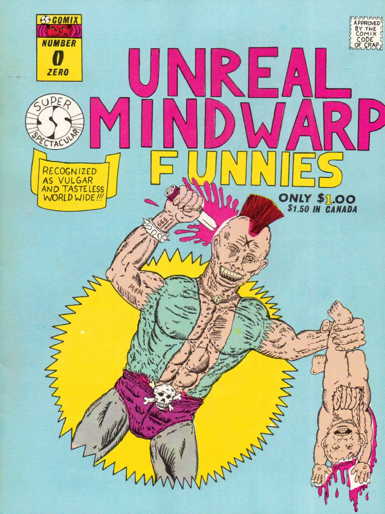 Unreal Mindwarp Funnies: Zero Issue | PDF