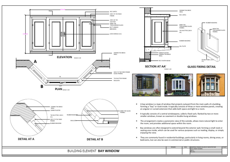 Building Elements-BAY WINDOW | PDF | Window | Wall