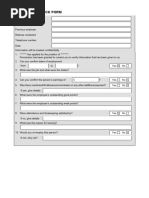 Tesco Payroll Reference Authority Form | PDF
