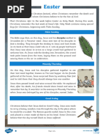 Holy Week Quiz and Resources 2024 | PDF | Lent | Easter