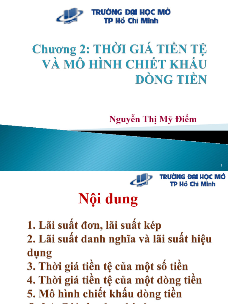 Lecture 2 - Time Value of Money and DCF | PDF