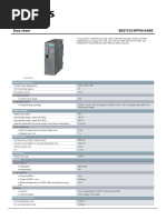 Siemens S7-300 CPU 315-2DP Datasheet | PDF | Direct Current | Bit Rate