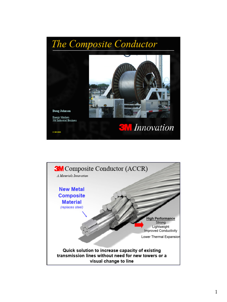 Innovative Composite Conductor Solutions | PDF | Composite Material ...