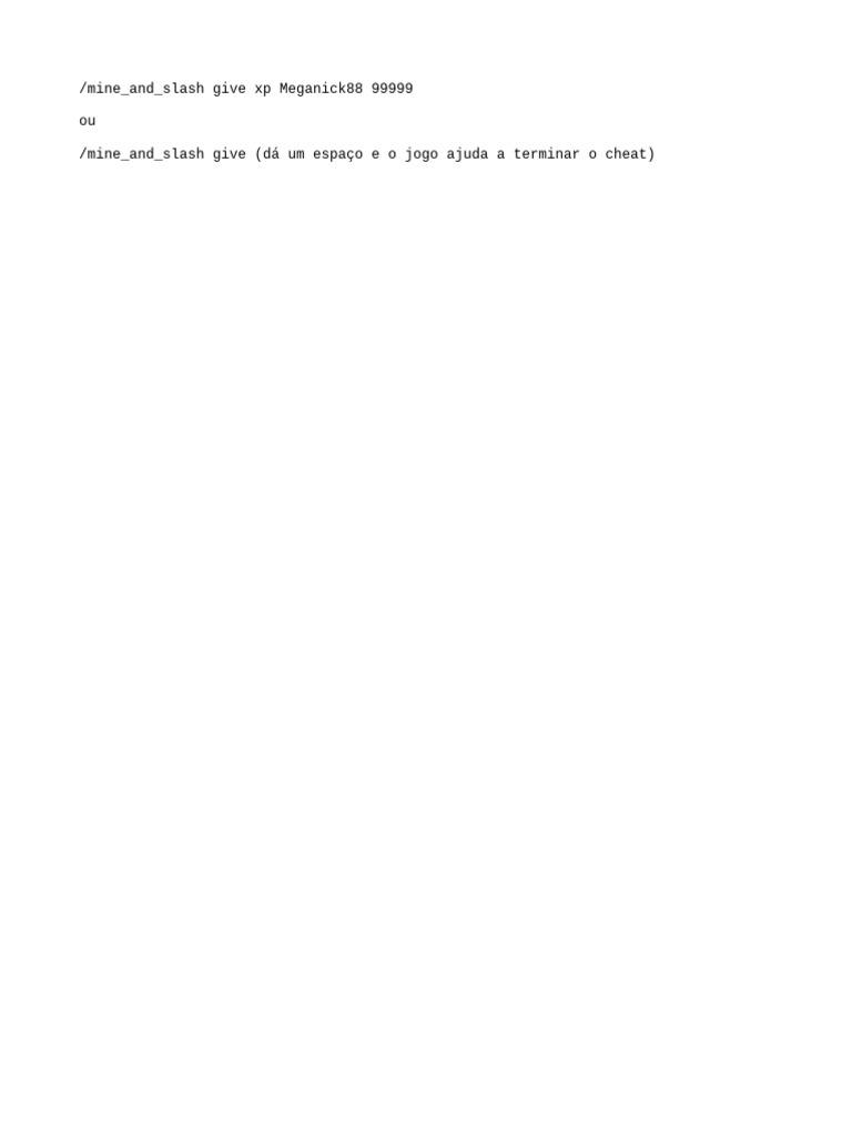 Cheat Craft To Exiles 2 Up de Nível | PDF