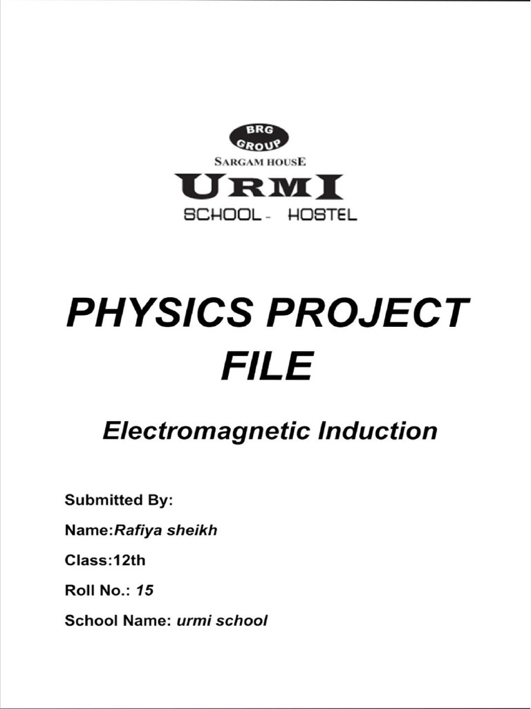 Physics Project | PDF