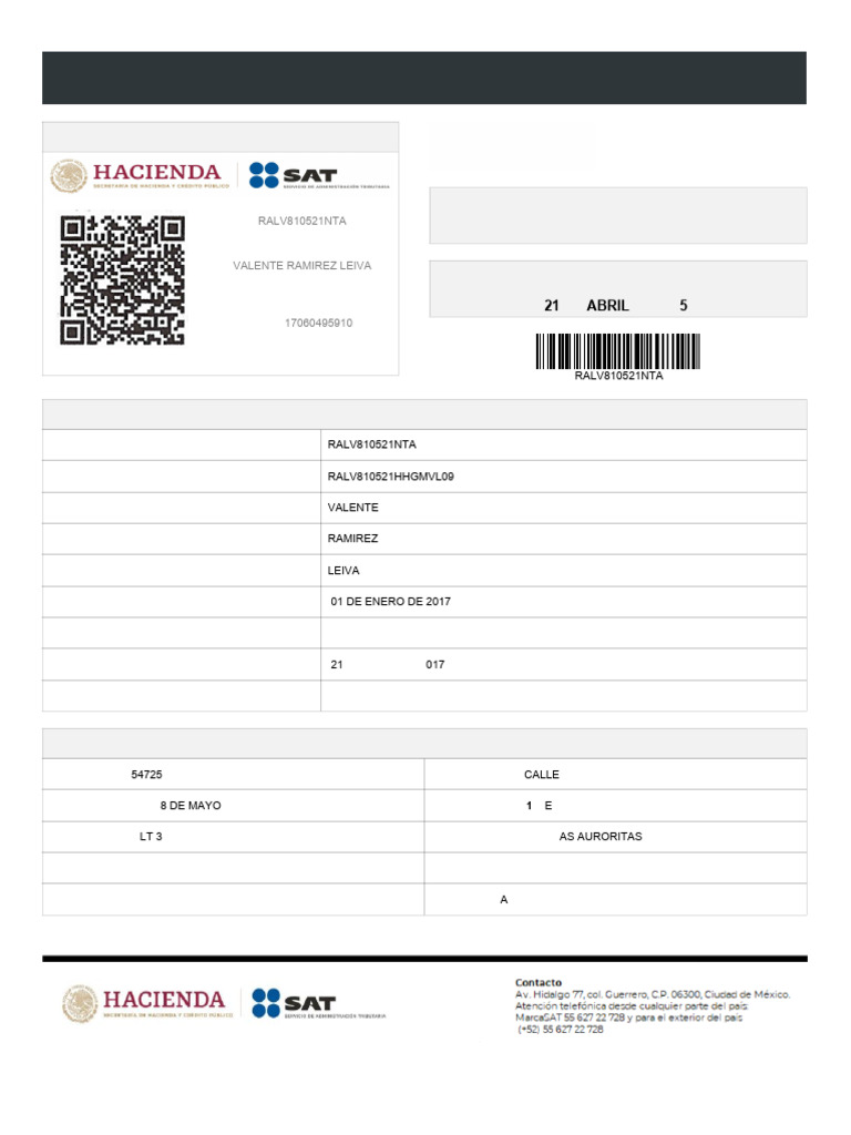 RFC | PDF | Gobierno