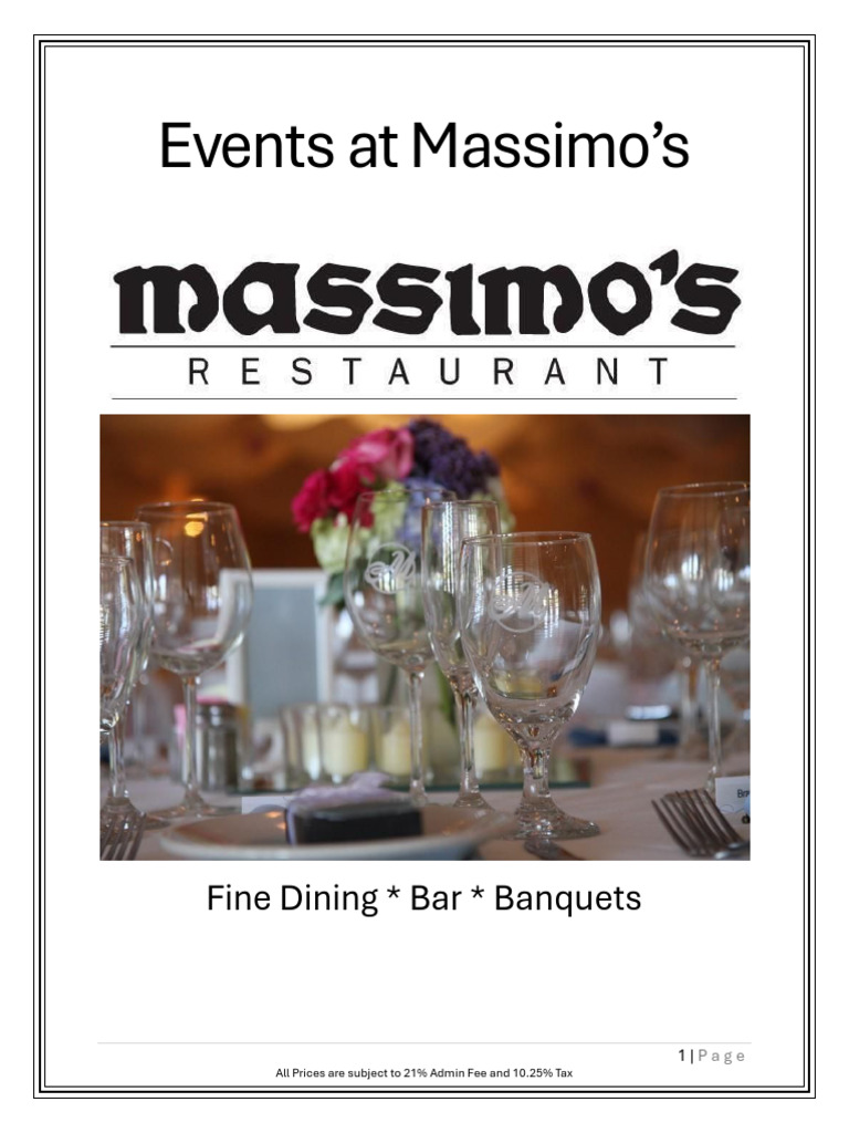 Banquet Event Menu 10-29-25 | PDF | Salad | Sauce