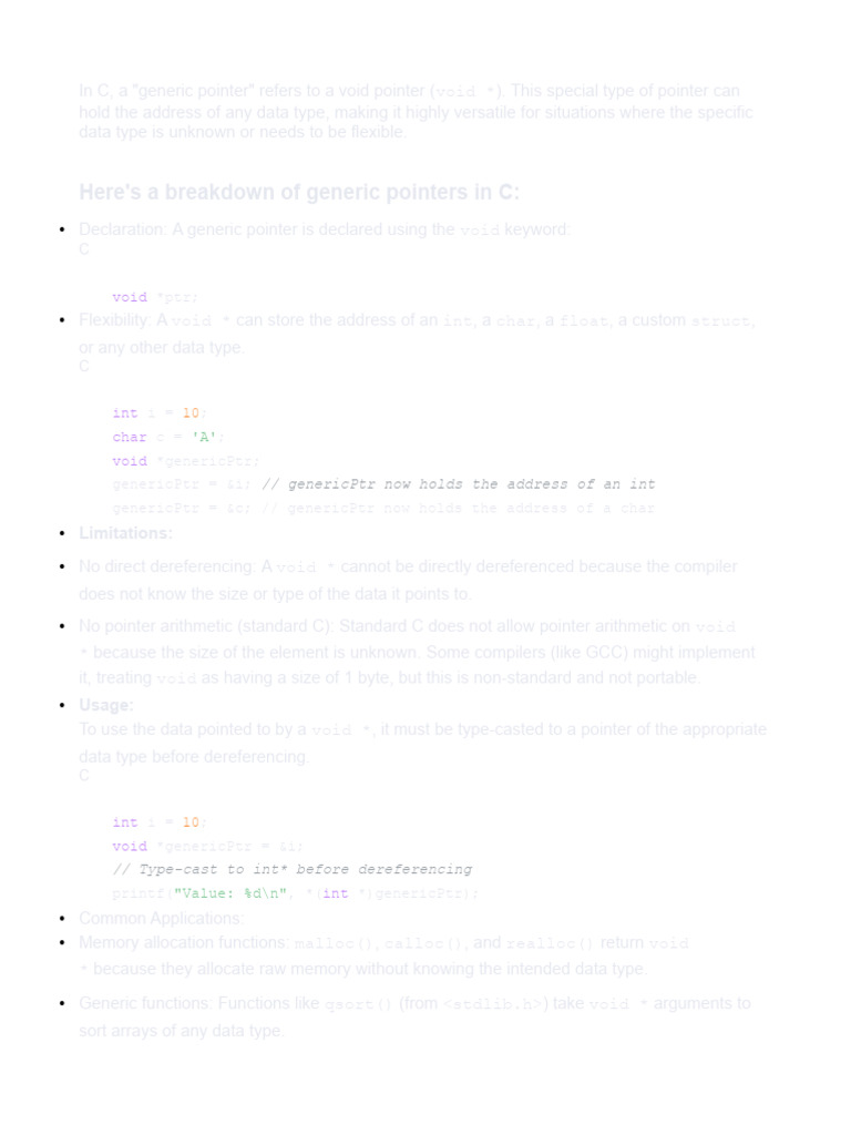 Lecture 2 GPT Explain Last - Part | PDF | Pointer (Computer Programming) | Software Engineering