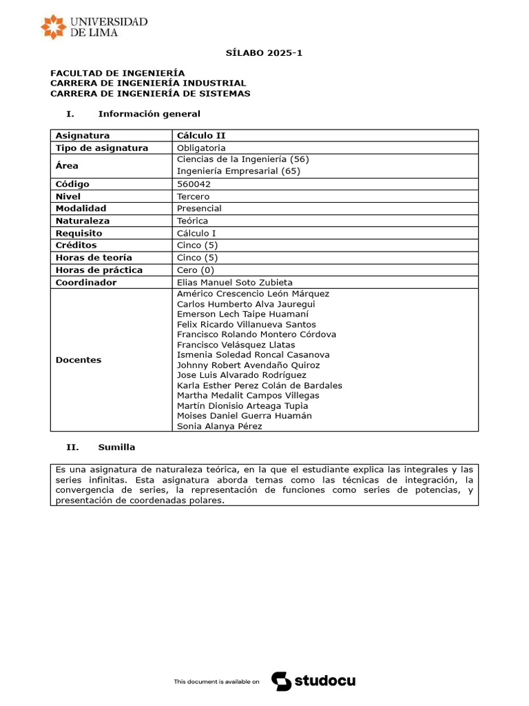 Cálculo II: Integrales y Series Infinitas | PDF | Integral | Series ...
