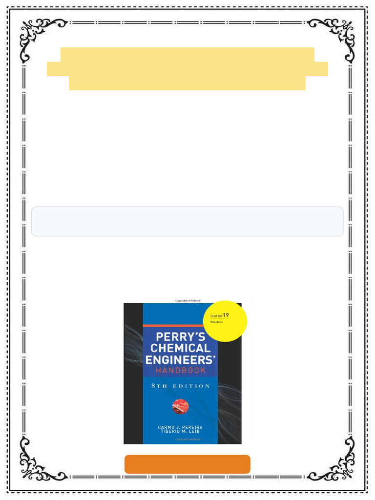 Perry s chemical Engineer s handbook Section 19 8th edition Edition ...
