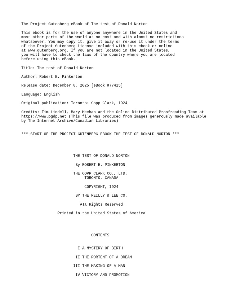 PG 77425 | PDF | Project Gutenberg