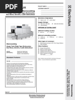 Ecolab EC-44 Dishmachine Overview | PDF | Water | Electrical Engineering