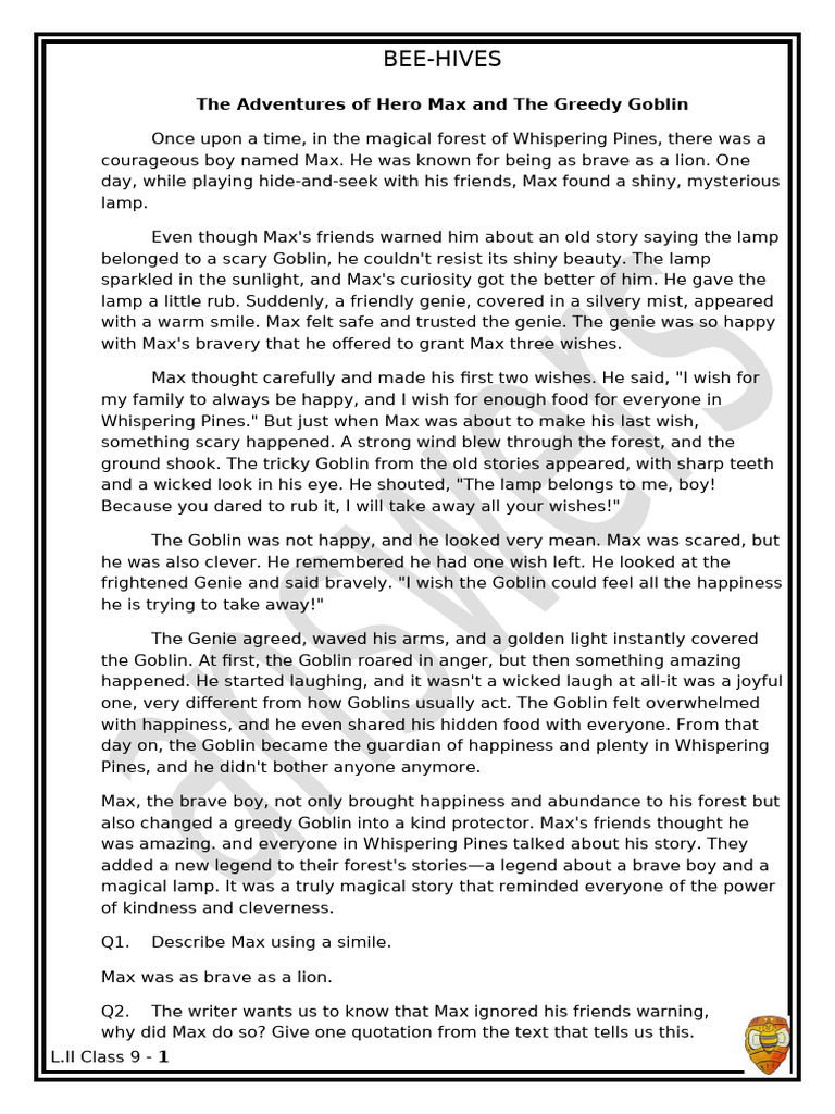 Extra Comprehension for Garde 4 | PDF | Universe | Stars
