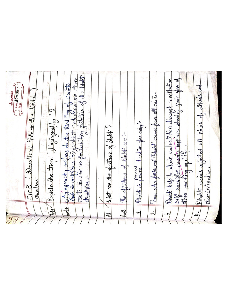 Class 7 Study Resources | PDF