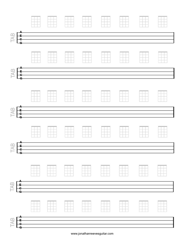 Ukulele Tab | PDF
