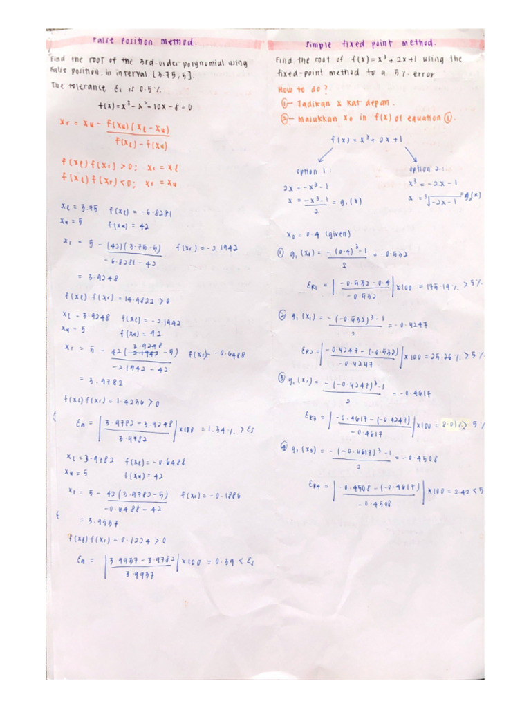 Numerical Fast Revision | PDF