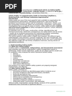 Cor 2020 Audit Handbook | PDF | Audit | Occupational Safety And Health