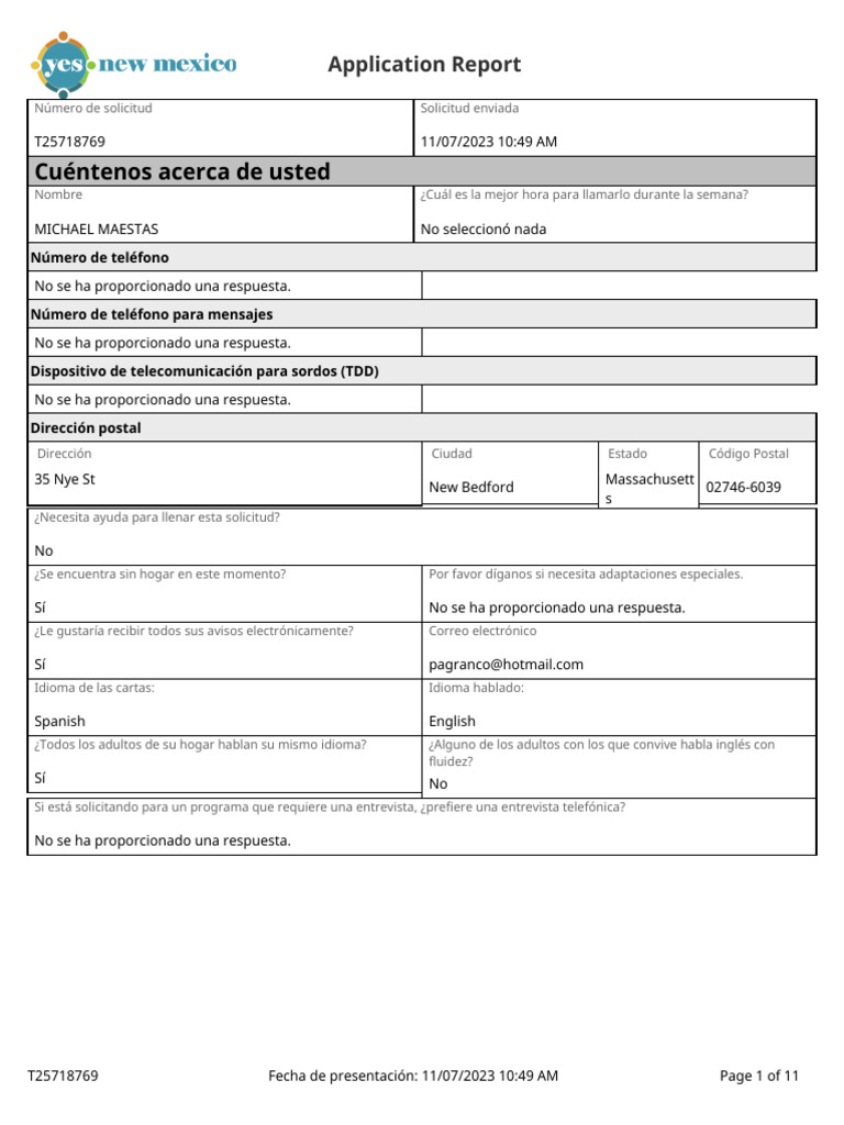 Solicitud de Asistencia Alimentaria SNAP | PDF | Medicare (Estados ...