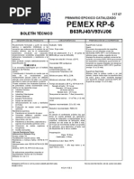 Comex Ind RP-6 Modificado NRF-053 | PDF | Corrosión | Agua