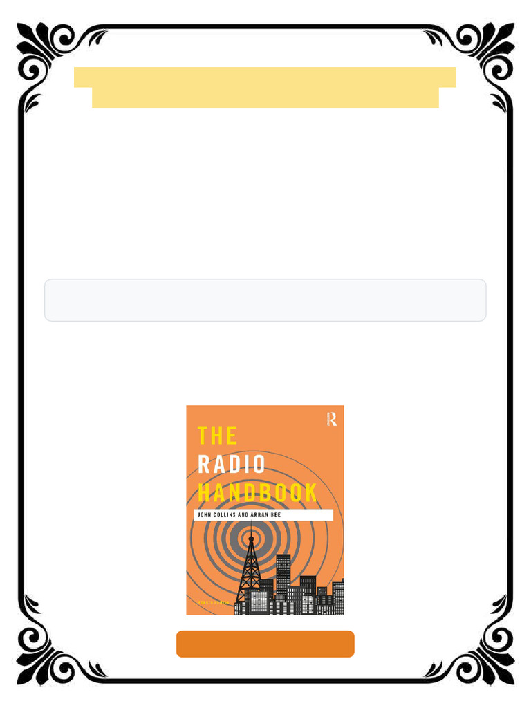 The Radio Handbook 4th Edition John Collins ebook premium content ...
