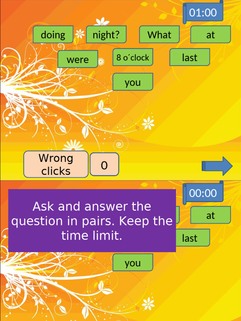 Time-Limited Pair Question Game | PDF