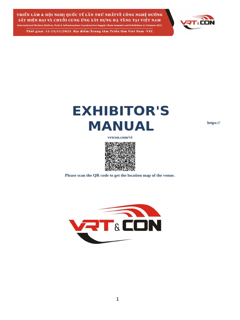 Vietnam Expo 2025 Exhibitor Manual | PDF | Fee | Value Added Tax