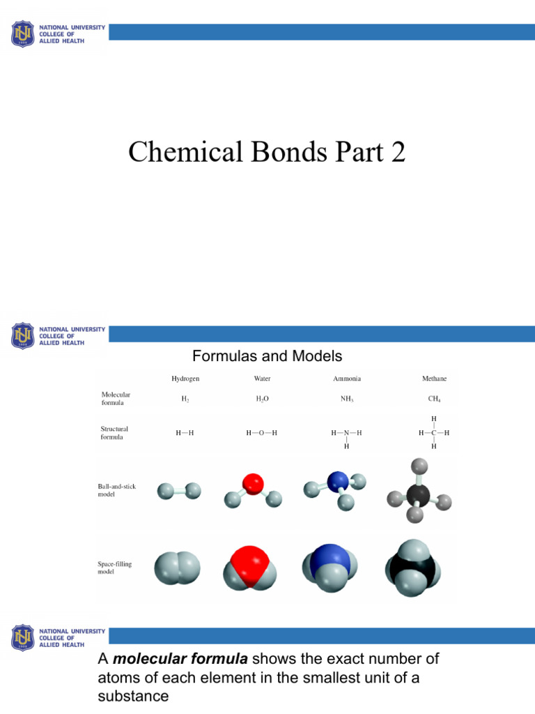 WEEK 8 -Chemical Bonding Pt2 | PDF | Intermolecular Force | Mole (Unit)