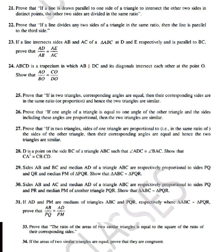 Math HW Triangles Plus Trig | PDF